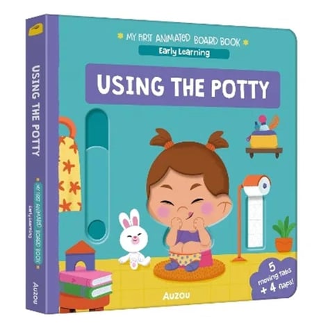 Using The Potty- My First Animated Board Book – Miela Kids